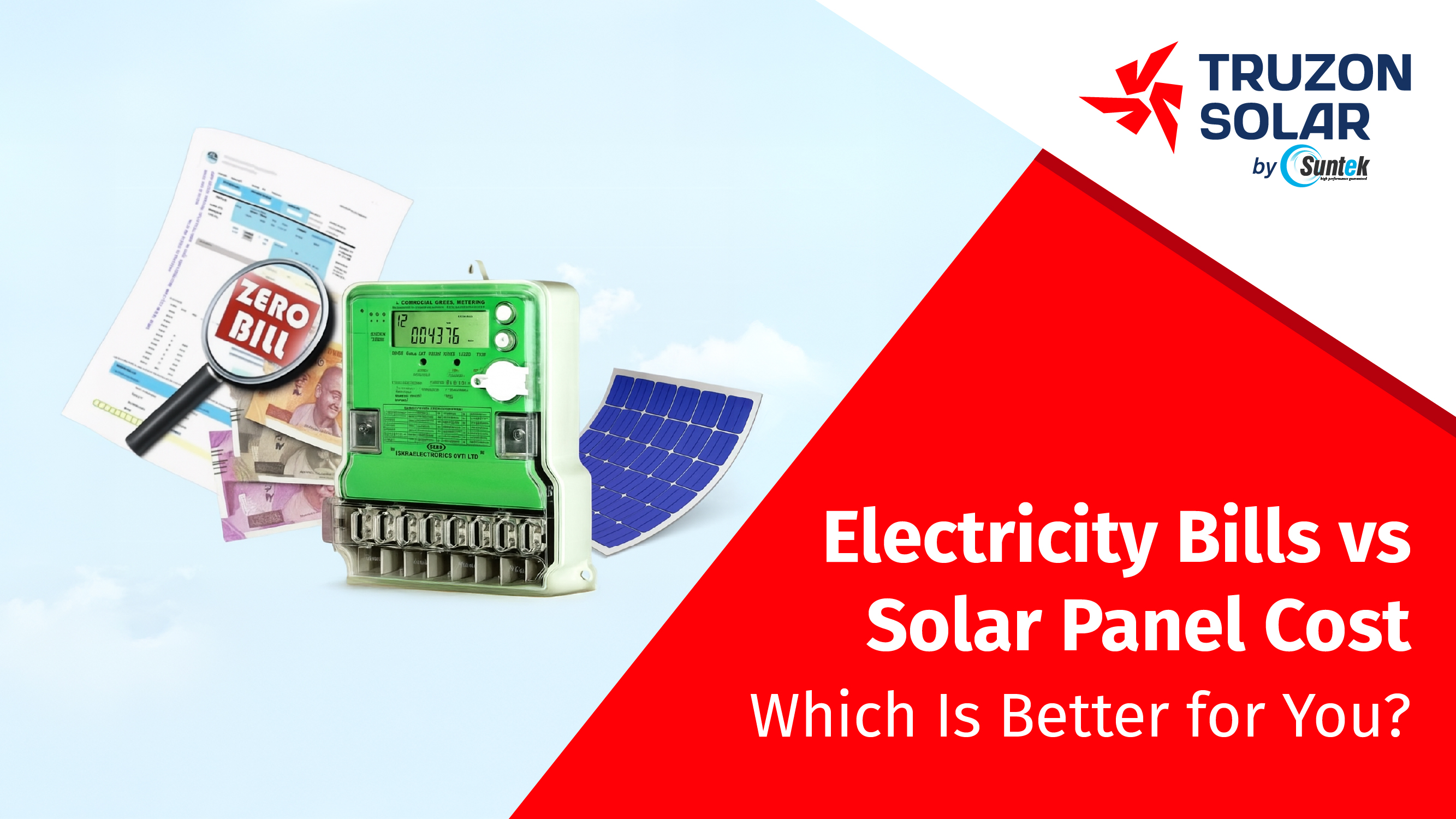 Solar Panel Cost vs Electricity Bills in India | Smart Choice Guide